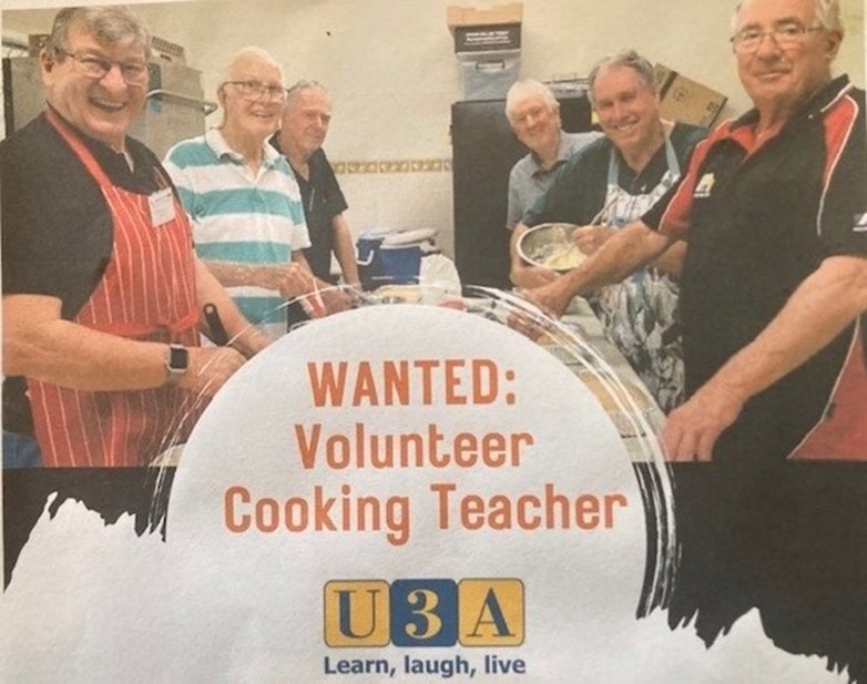 Volunteer Cooking Teachers Needed